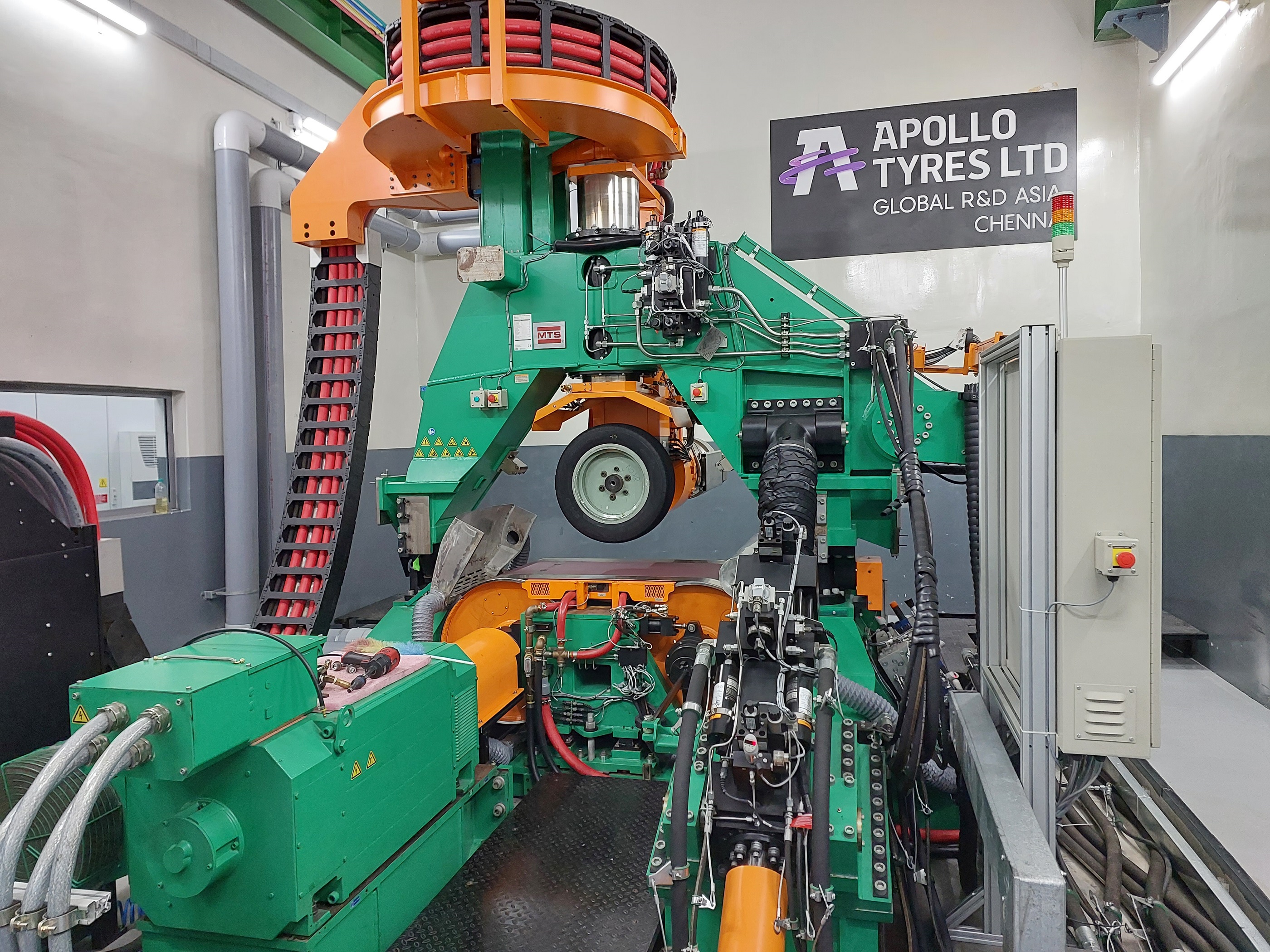 Apollo inaugurates ‘advanced tire testing facility' in India | European ...