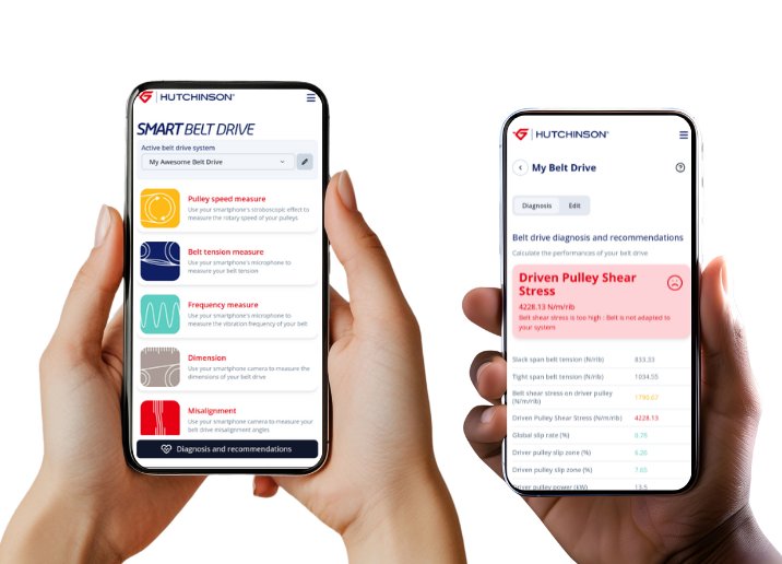 Hutchinson rolls out smart belt drive app | European Rubber Journal